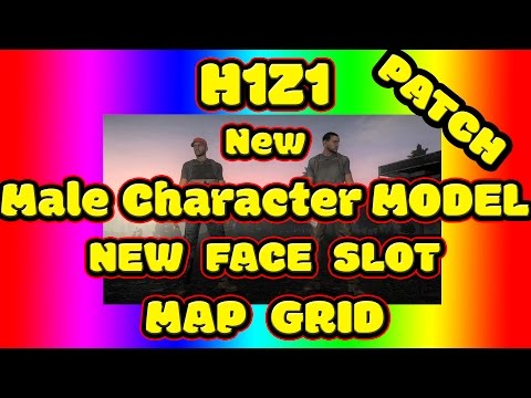 Steam Community :: Video :: New Male Character H1Z1 Face Slot Map Grid ...