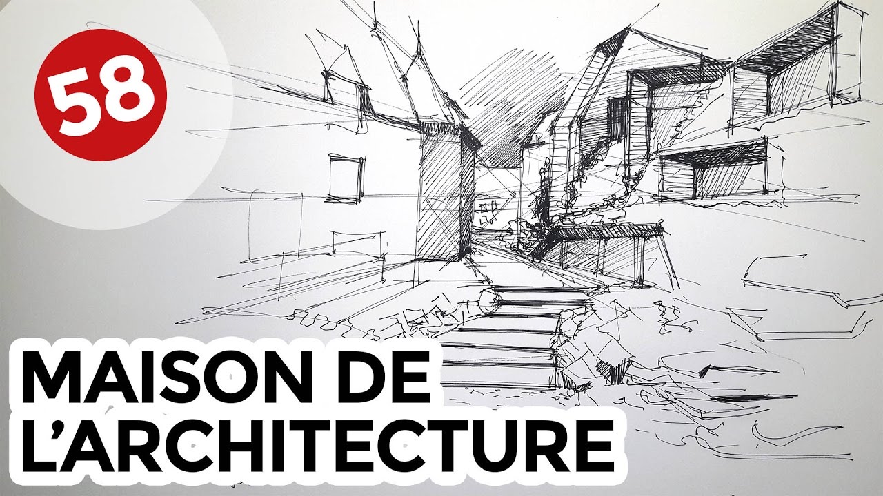 Maison de l’Architecture | Architecture Drawings #58