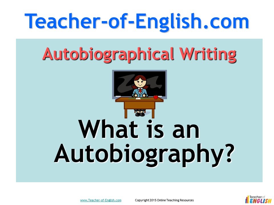 Autobiography teaching resources - PowerPoint lessons