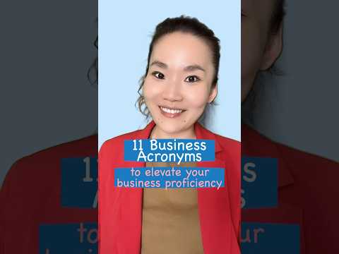 Learn these business acronyms in Englishπ¬π§ #learnenglish #shorts