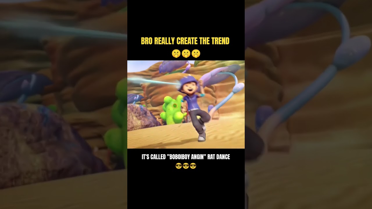 CAN YOU MAKE THIS VIDEO VIRAL🙃 #boboiboy #boboiboyangin #ratdance #dance #dancevideo #shorts #foryou
