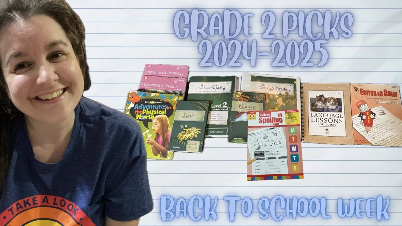 Grade 2 Curriculm Picks 2024-2025/Back to School Week