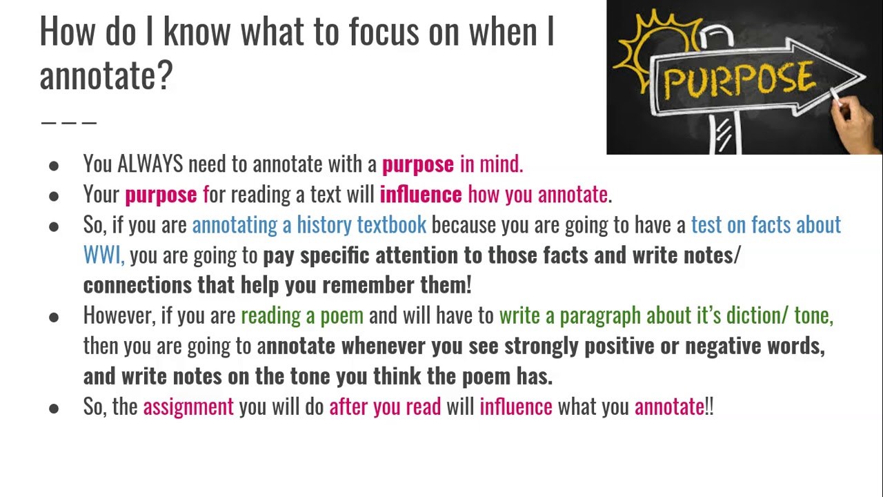 Annotation: how and why you should!