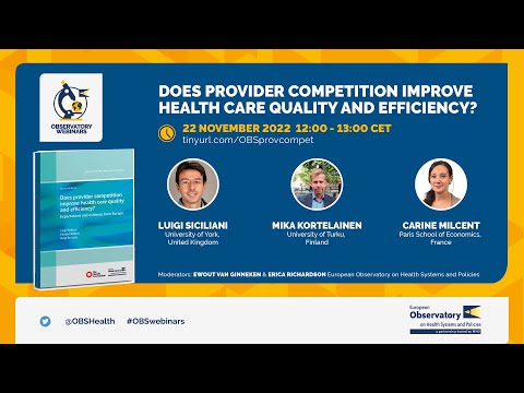 Does provider competition improve health care quality and efficiency?