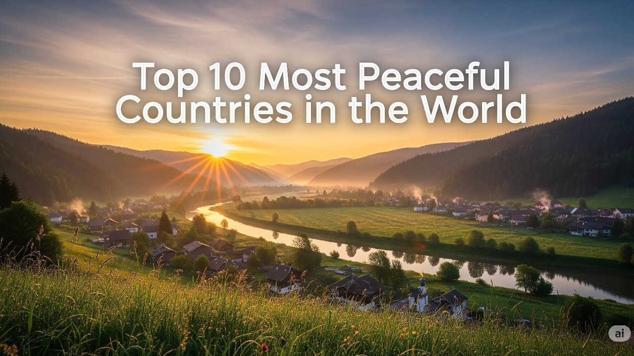 Top 10 Most Peaceful Countries in the World (2025 Global Peace Index)