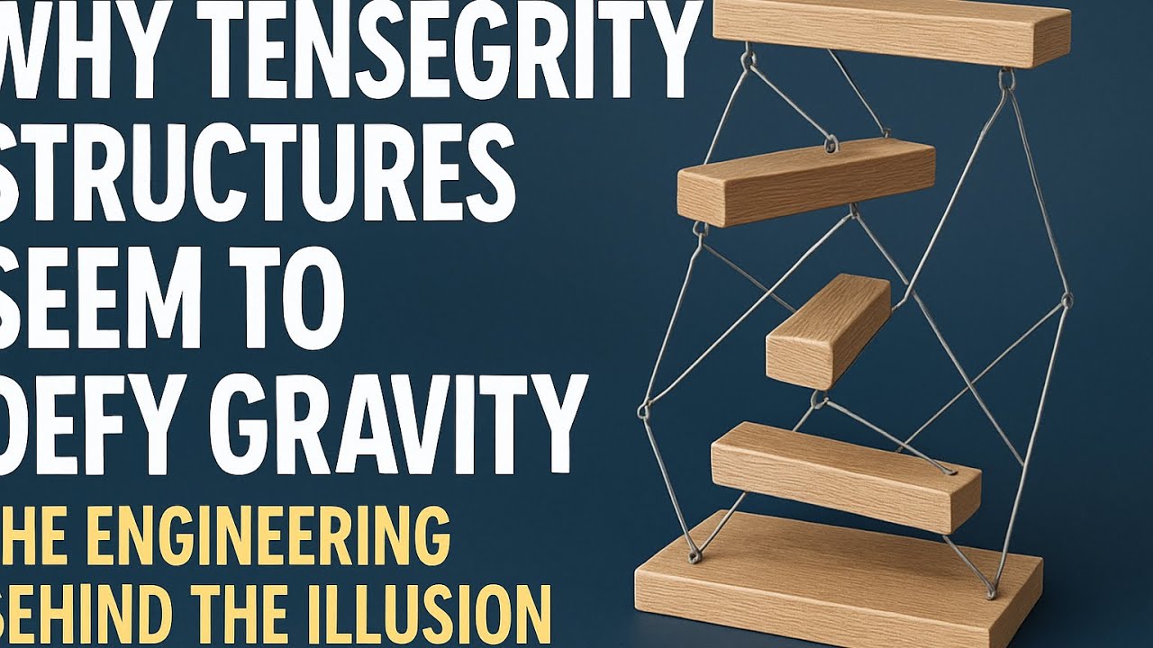 Why Tensegrity Structures Appear to Defy Gravity: The Engineering Behind the Illusion 