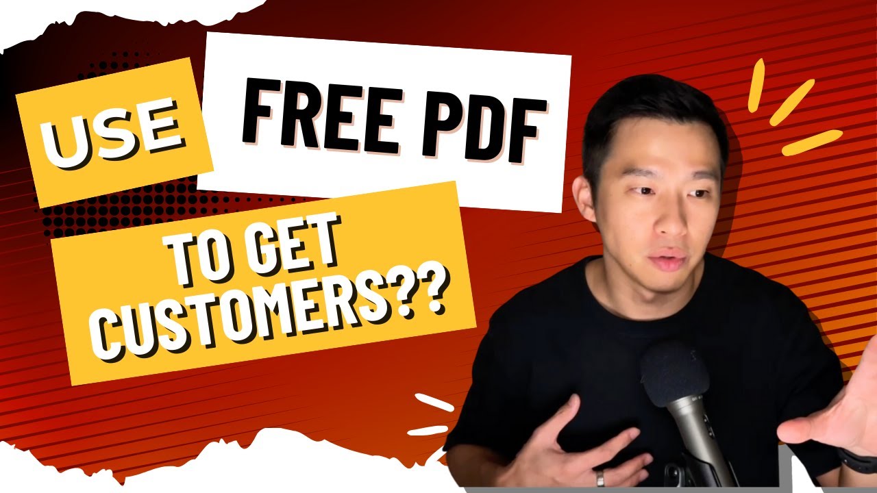 How I'm Using A Free PDF To Get Customers