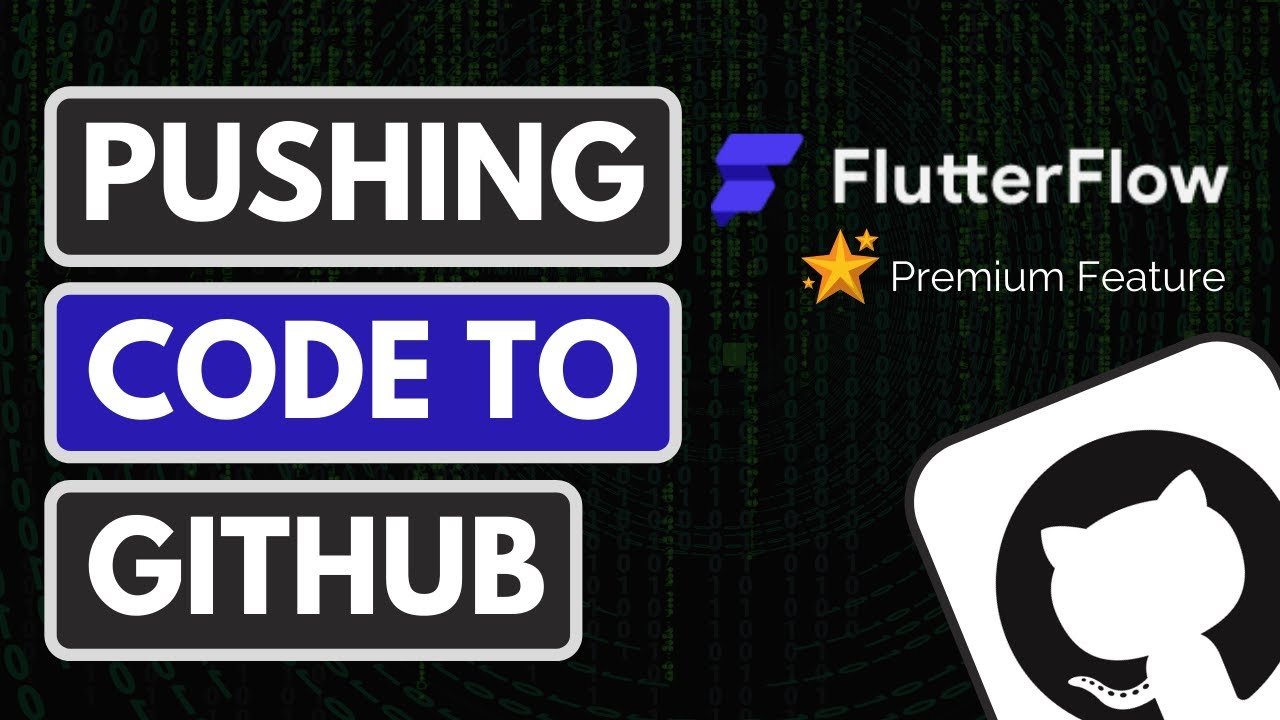 Pushing FlutterFlow Code to Github | Premium Feature | Flutter App Development