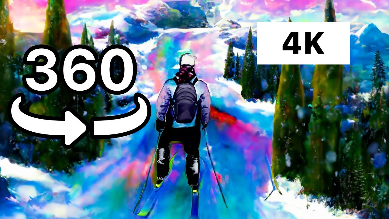 360° Psychedelic Trippy Hallucination  4K
