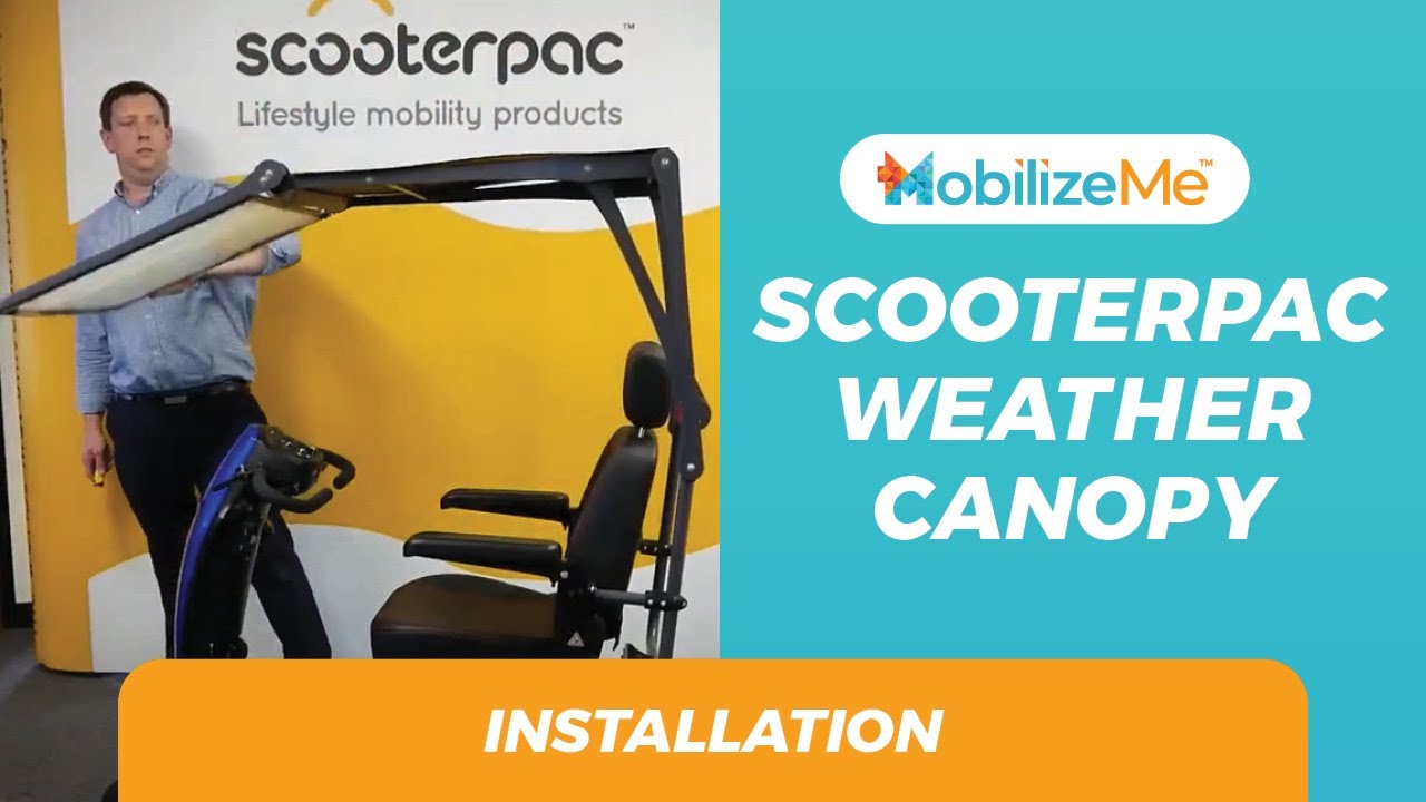How to install the ScooterPac all-weather Canopy