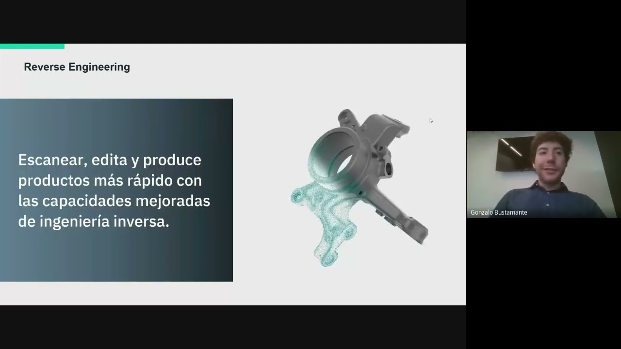 Webinar Ingeniería Inversa Solid Edge 2023