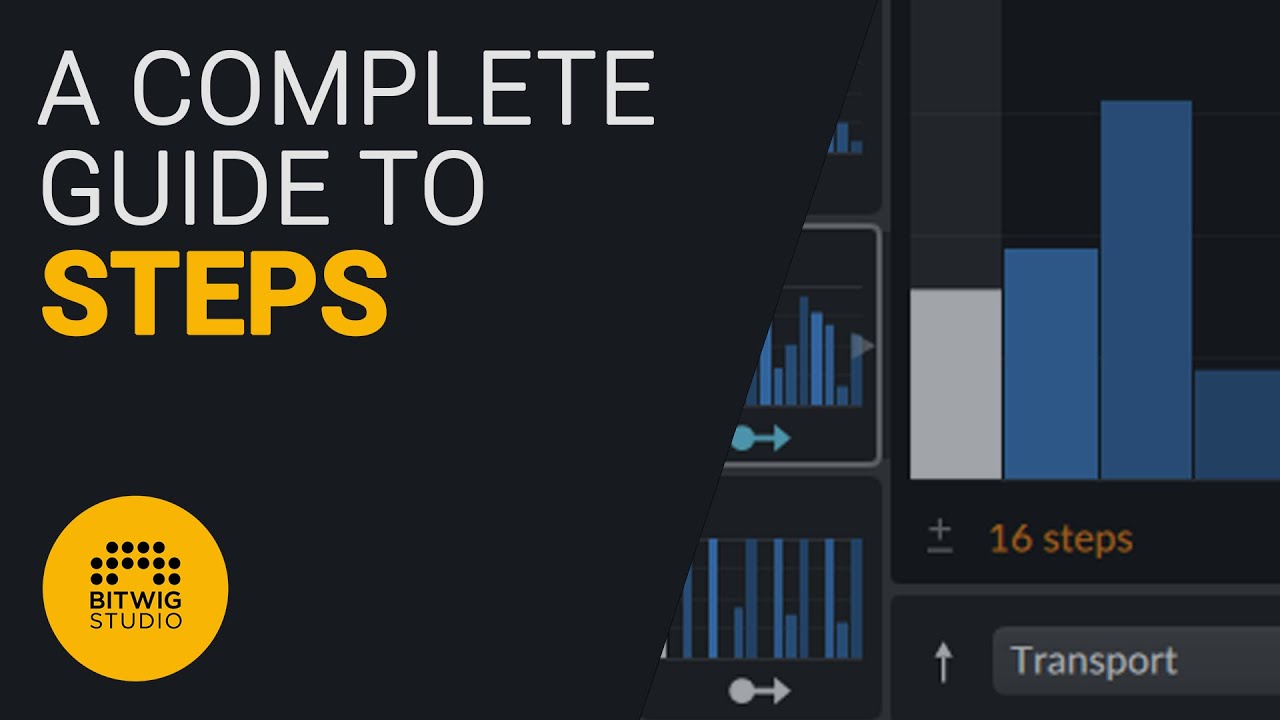Complete guide to the Steps modulator - Bitwig tutorial