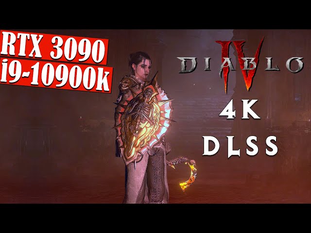 Best Diablo 4 graphics settings for RTX 3090 and 3090 Ti