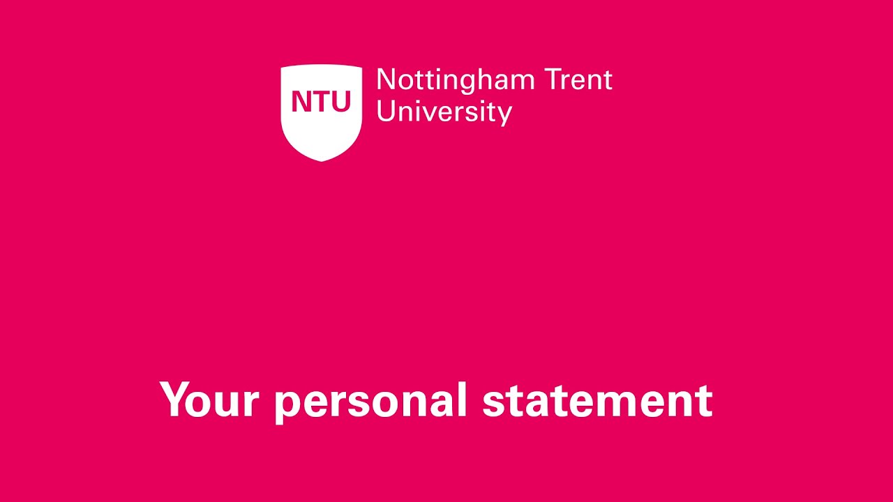 Application Toolkit - Personal Statement