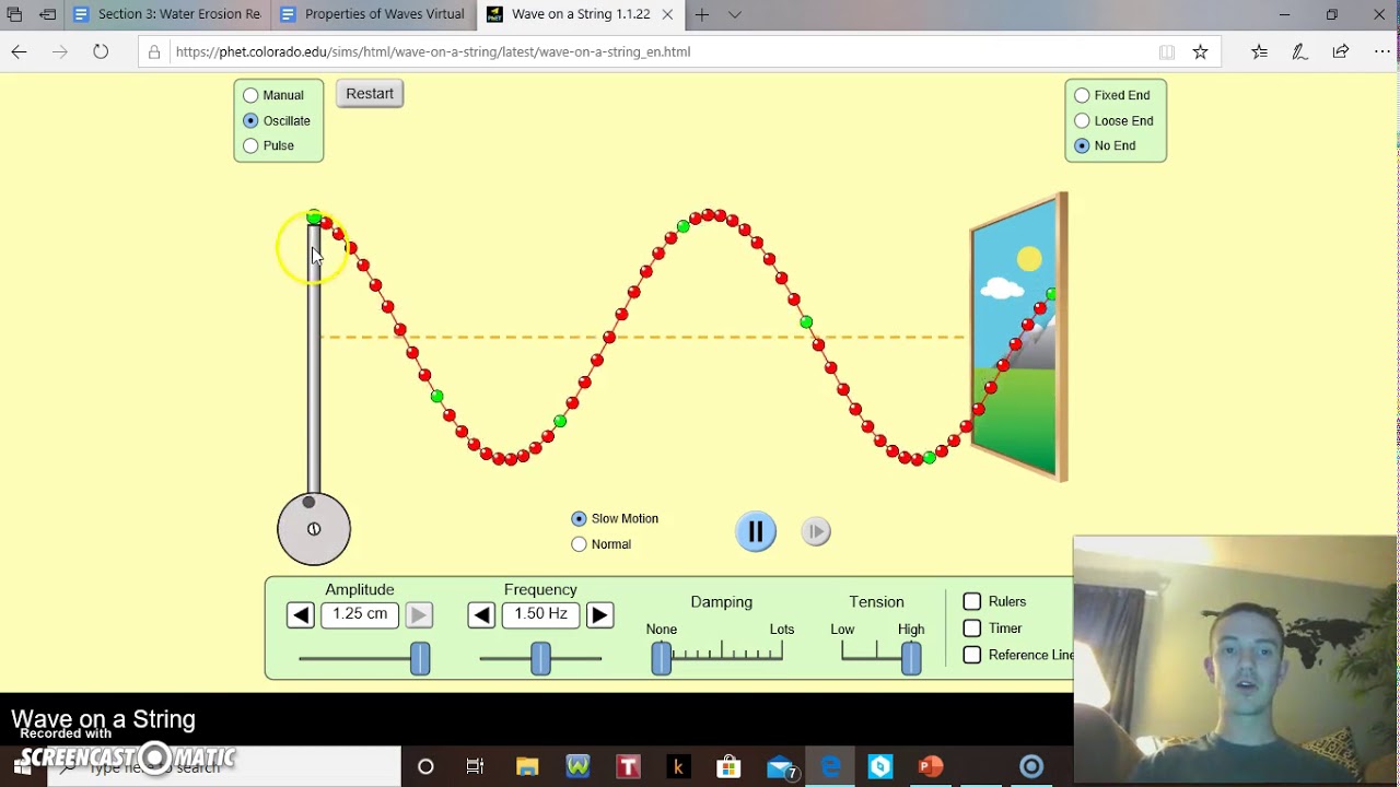 Properties of Waves Virtual Lab