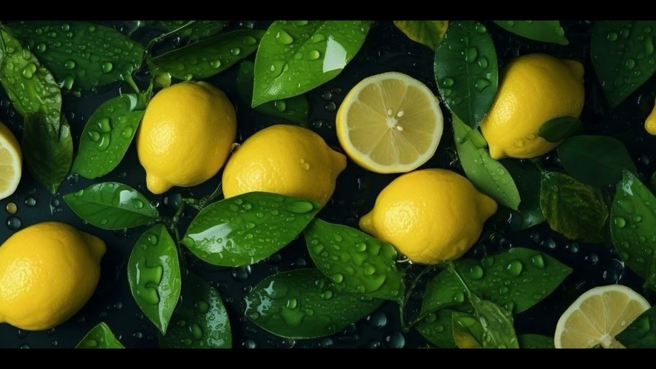 4k Lemon Tv Screensaver | Tv Wallpaper