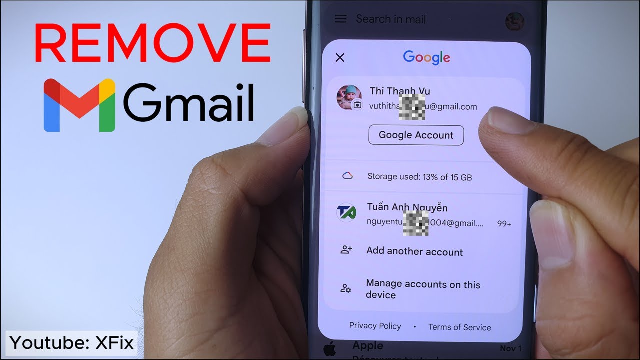 Remove Gmail Account From Android in 10s