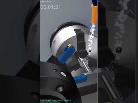 G92 in CNC | What is G92 in Fanuc | #simulator #cnc#boringOperations #cnc #machine #yutubeshorts