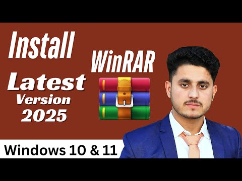 How to Download and Install WinRAR on Windows 10 & 11 😱 2025 Version | Install WinRAR
