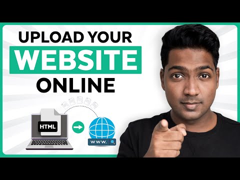 How to Upload Your Website To The Internet ???? | 2025