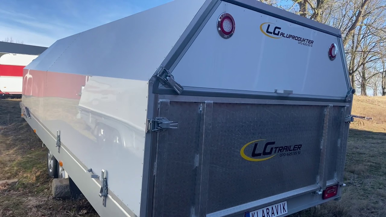 Klaravik Auktioner | Trailer/Släpvagn LG 2000