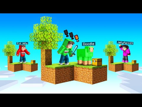 I Started My OWN SKYBLOCK Server! (Doodle World)