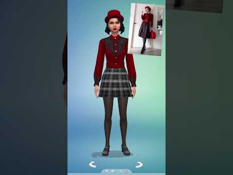 One Sim, Three Outfit Inspo Pt.3 #sims4 #thesims4 #gaming #nocc #noccoutfit #outfitinspo #sims4cas