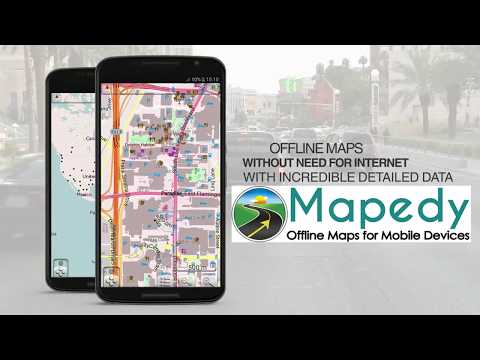 Mapedy - Offline Maps for Mobile Devices