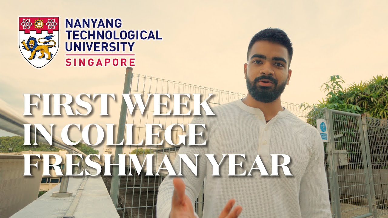 FIRST WEEK OF COLLEGE at NTU Singapore | Party, coping, moving in