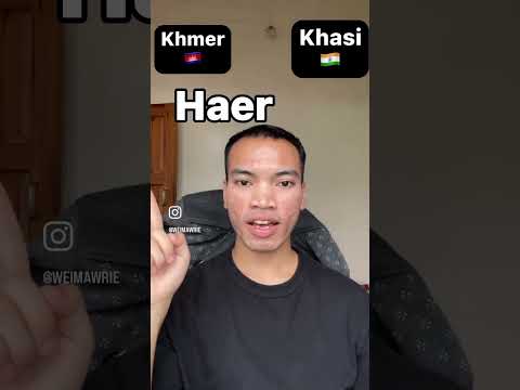 Similar Words in Khasi and Khmer