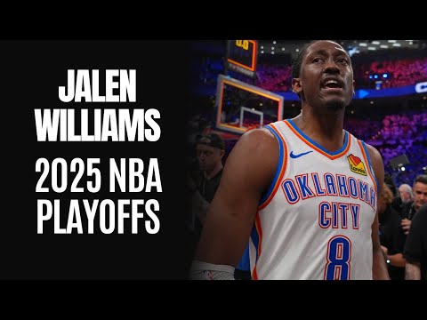 Best of Jalen Williams: 2025 NBA Playoffs Highlights
