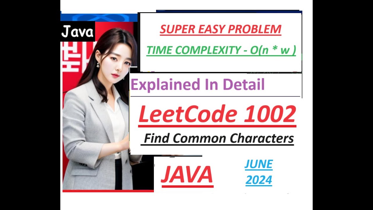 Find Common Characters | Leetcode 1002 | Java | Strings | Interview Problem | Developer Coder