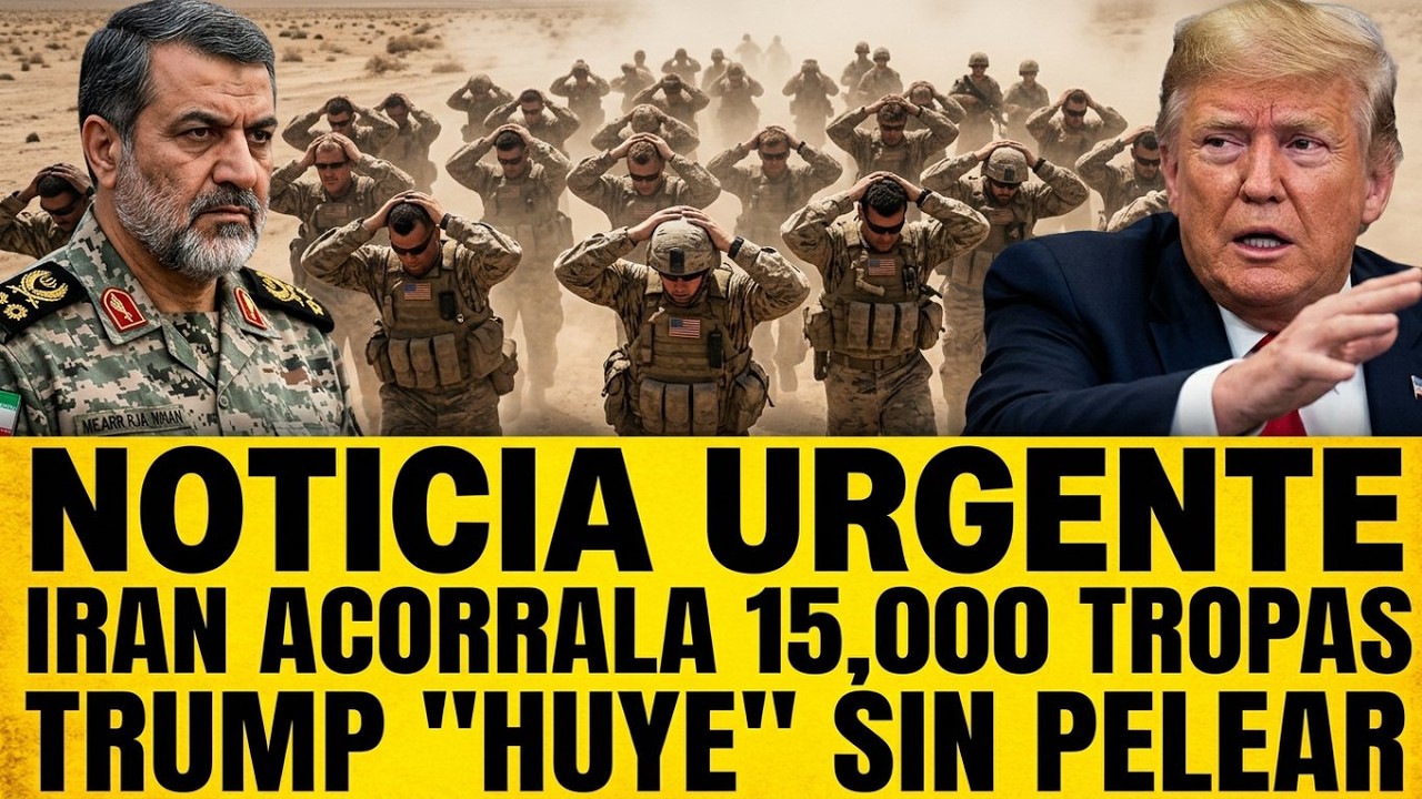 🚨 15 MIL SOLDADOS DE EE UU CAEN EN LA TRAMPA DE IRÁN
