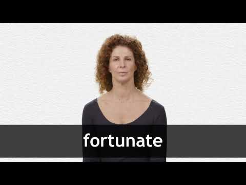 FORTUNATE definition in American English | Collins English Dictionary