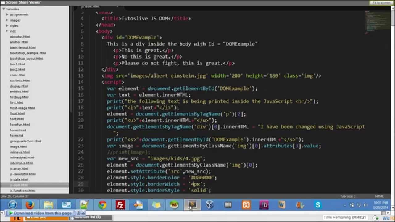 JavaScript Screen Location and Navigator Objects 2/4
