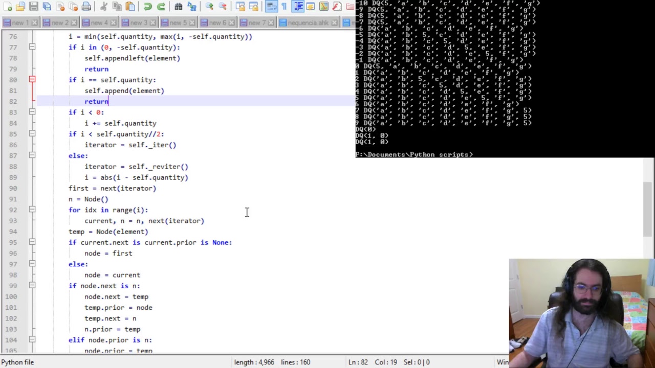 Let's Code Python: Deque, Part 2