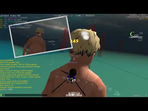 Attack On Titan Tribute game the start