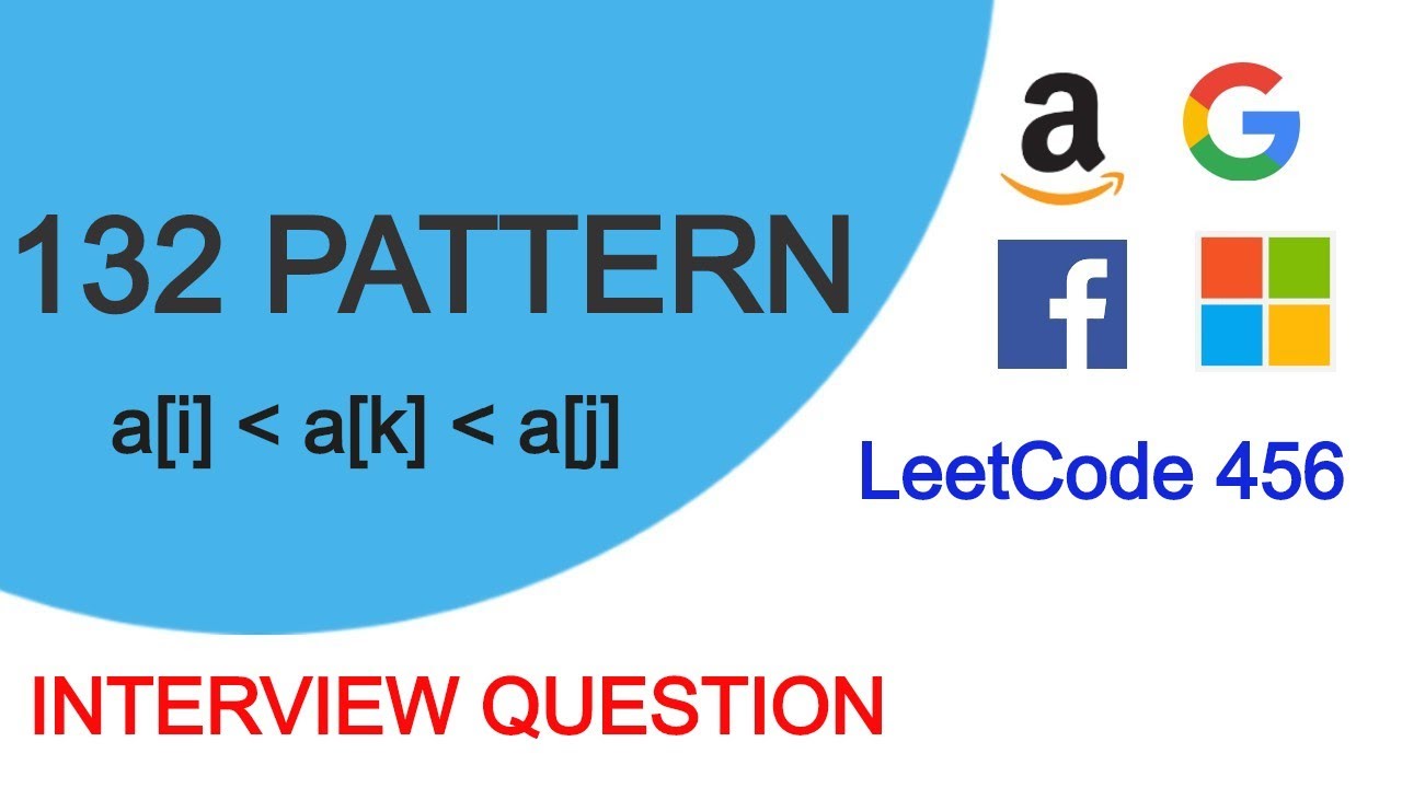 132 Pattern | Amazon Interview Question | LeetCode 456 | Naive - Better - Best | C++