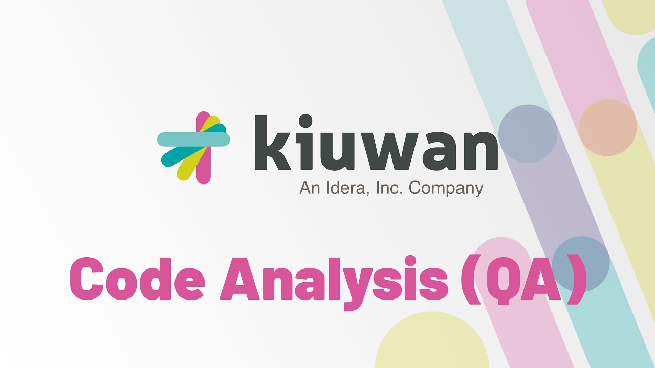 Kiuwan Code Analysis (QA)