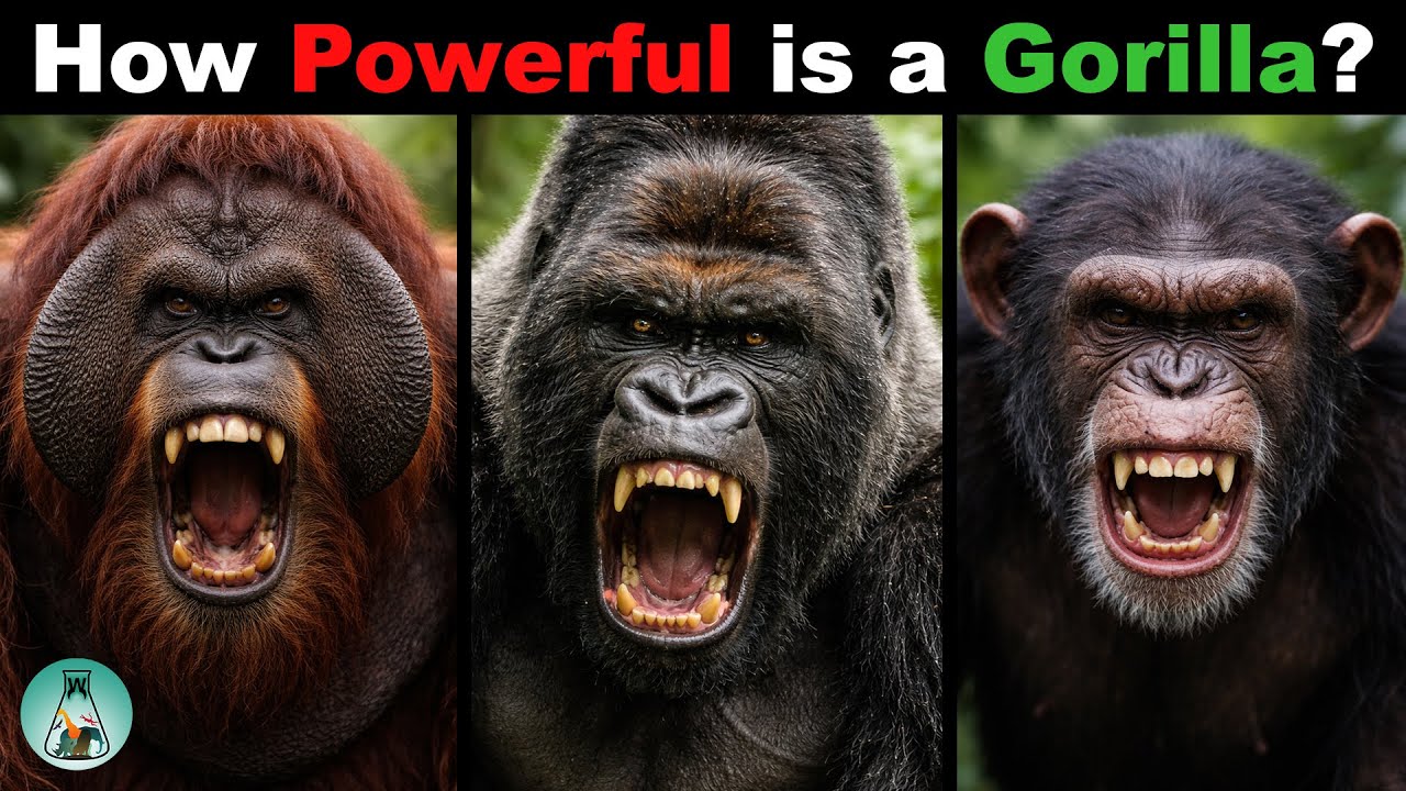 How Strong is a Gorilla Compared to Other Apes