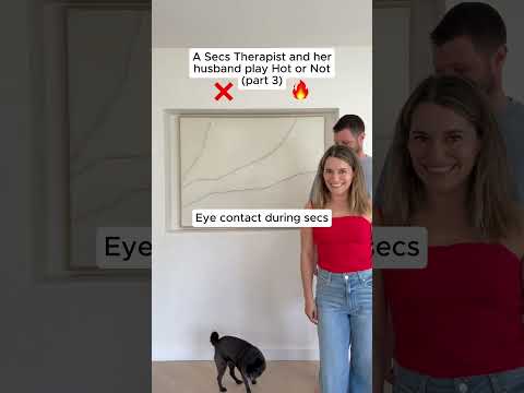 A sex therapist and husband play hot or not #marriedlife #marriage