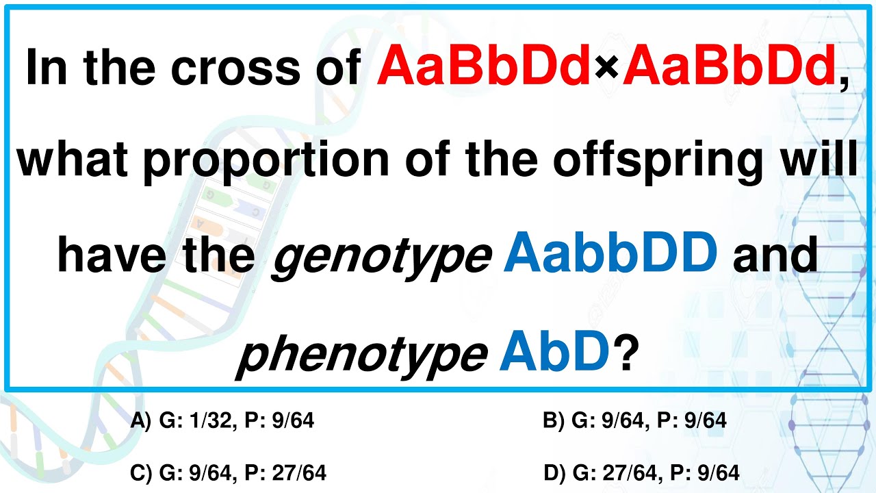 Solving Genetics Problems | Number 2