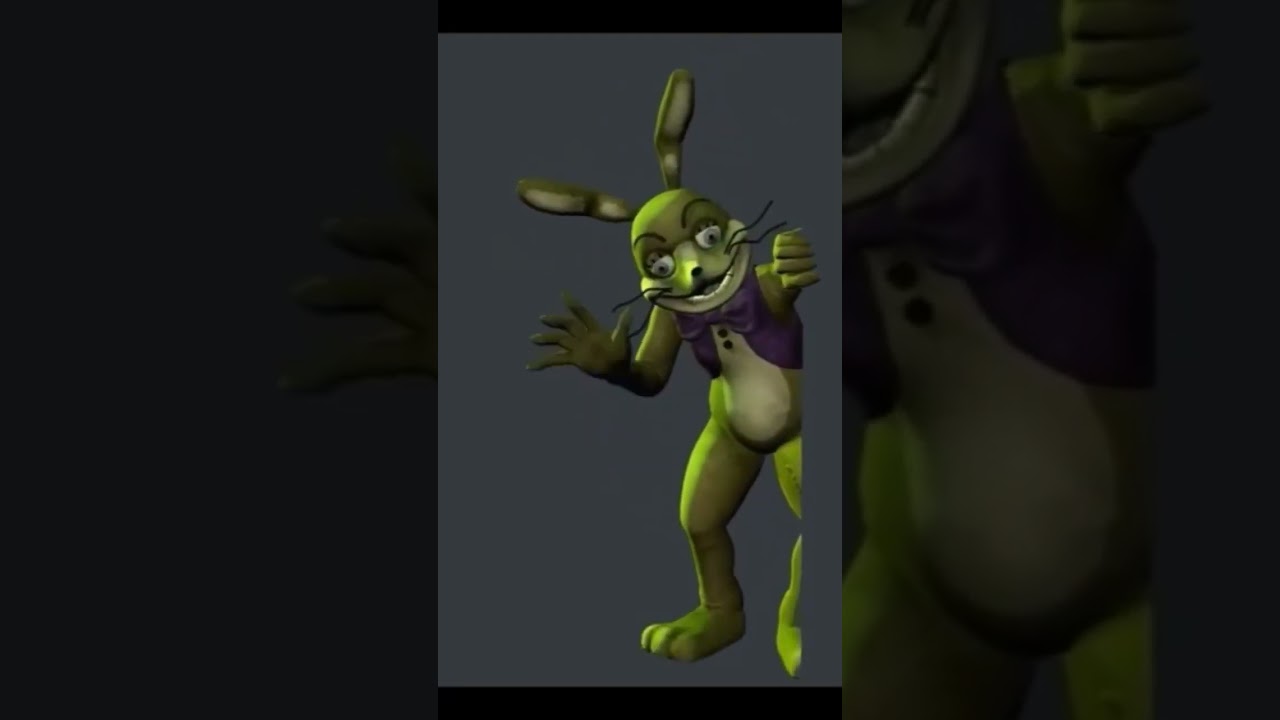 glitchtrap flips you off