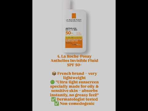 “Say hello to shine-free protection! Here are 5 sunscreens made for oily & acne-prone skin .