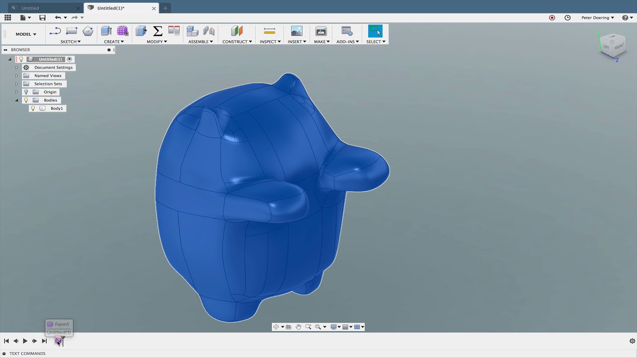 Fusion 360 - Fixing T-Spline creasing problems