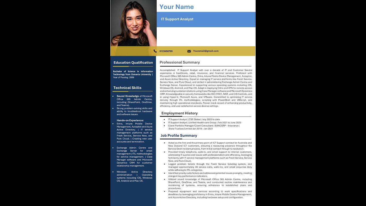 Exceptional Design Resume Template
