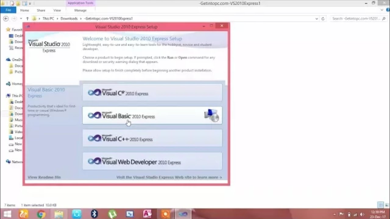 How to download visual studio 2010 Express | Tamil