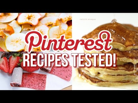 Healthy Pinterest Recipes TESTED! 3-ingredients or Less!