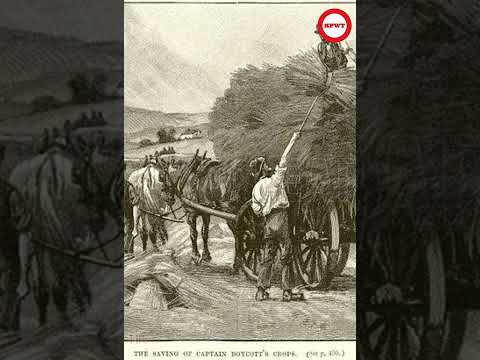 Why is the word boycott introduced? #britannica #bbc