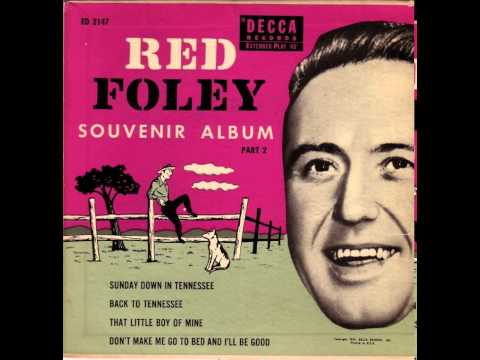 Red Foley - Sunday Down In Tennessee (1950 Music Video) | #33 Country Song